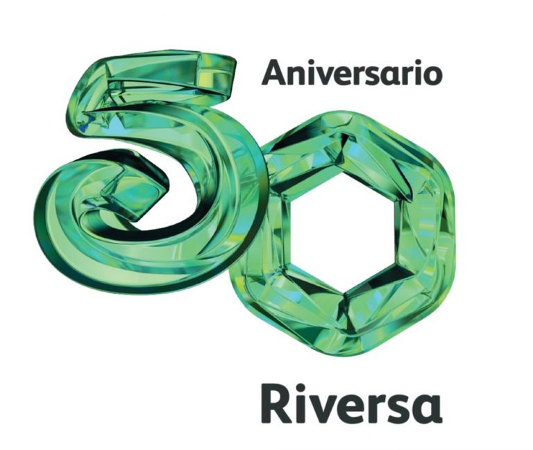 Riversa lanza su logo conmemorativo del 50 aniversario – Asociación Española de Campos de Golf